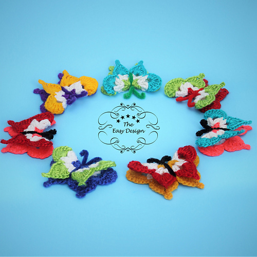 Ravelry: 3D Butterfly pattern by April Miller