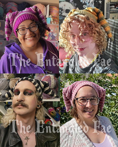 Ravelry: FaeFoolery Cap pattern by Shelby Daft