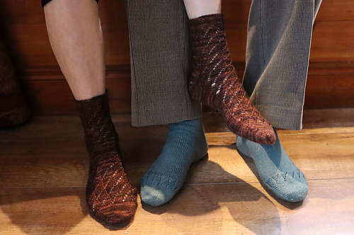 Ravelry: Falmore River Socks pattern by Ciara Doyle