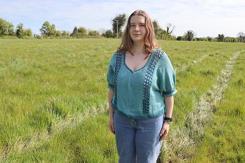 Ravelry: Skerries Adults Summer Top pattern by Ciara Doyle