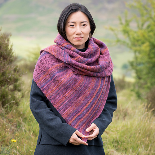 Ravelry: Flowing Tides Shawl pattern by Audrey Borrego