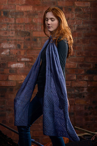 Ravelry: Lace Stole pattern by The Fibre Co.