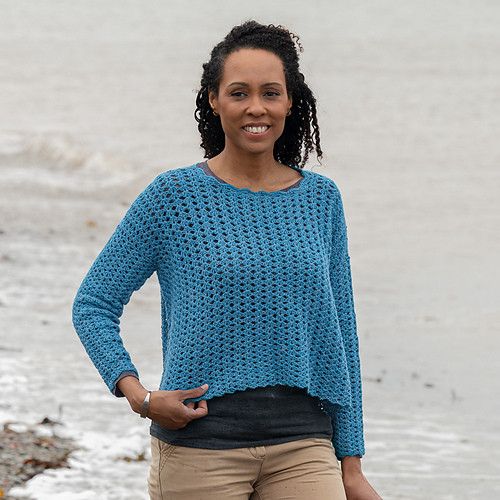 Ravelry: Open Reef Sweater pattern by Kirsten Joel