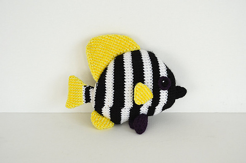 Ravelry: Striped Boarfish pattern by Joyce Overheul