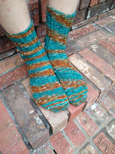 Ravelry: Hidden Trail Socks pattern by Amy Kate Sutherland