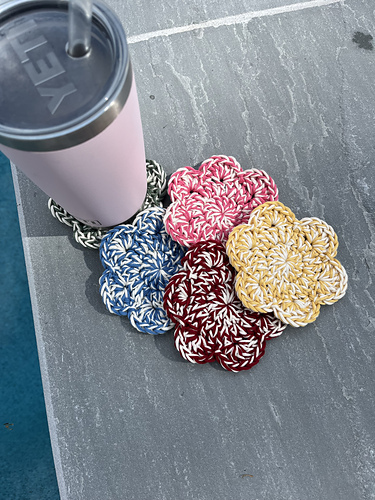 Ravelry: Bloom Coasters pattern by Amy Kate Sutherland