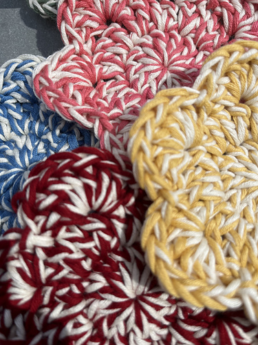 Ravelry: Bloom Coasters pattern by Amy Kate Sutherland