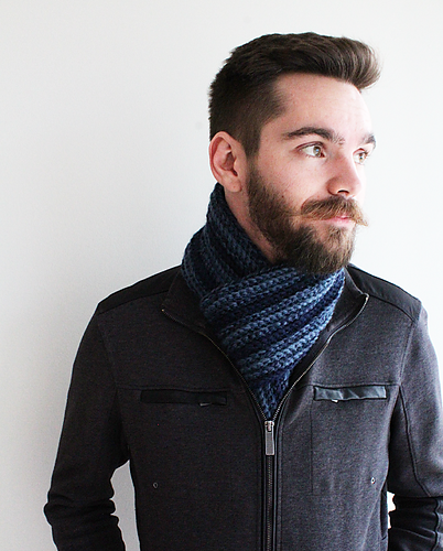 Ravelry: One Skein Scarfie Scarf pattern by Jennifer Stewart