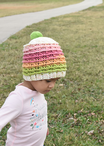 Ravelry: Cutie Cake Beanie pattern by Natalia Johnson