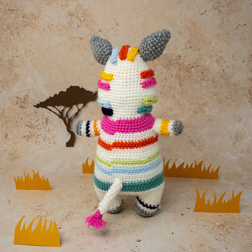 Ravelry: Zayne the Zebra pattern by Beardie and Blondie