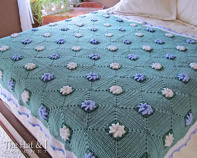 Ravelry: Flower Field pattern by Marken of The Hat & I