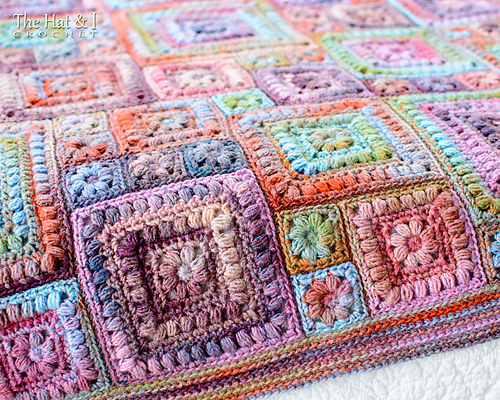 Ravelry: Square Scramble pattern by Marken of The Hat & I