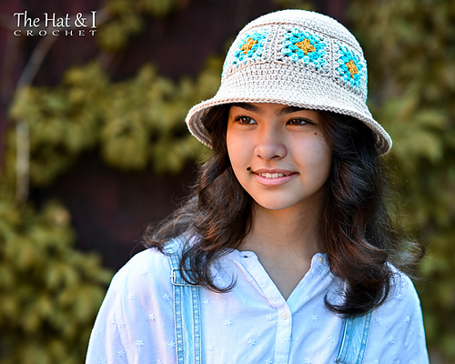 Ravelry: Square Dance Sunhat pattern by Marken of The Hat & I