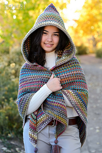 Ravelry: Better Together Hood & Shawl pattern by Marken of The Hat & I