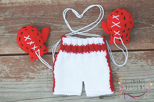 Ravelry: Newborn Boxer Knit pattern by Briana K Designs