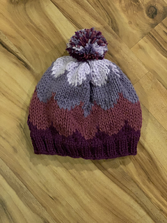 Ravelry: Inverted Scallops Beanie pattern by The Iron Cat