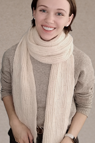 Ravelry: Brioche Lane Scarf pattern by KnitQ