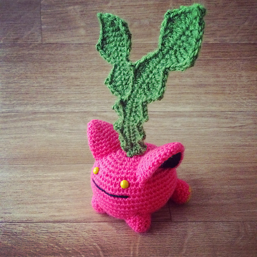 Ravelry: Hoppip (Pokemon #187 Granivol) pattern by Nathalie Nuisement