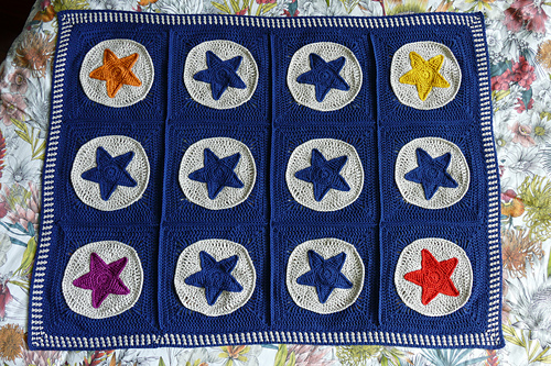 Ravelry: Star Light Star Bright Baby Blanket pattern by Shelley Husband