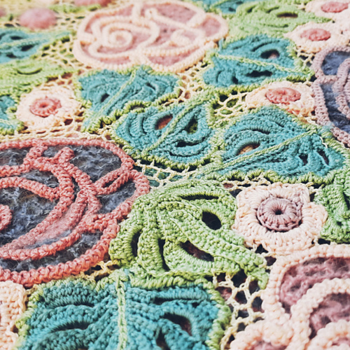 Ravelry: Irish lace summer top Roses. pattern by ThePoshCrochet