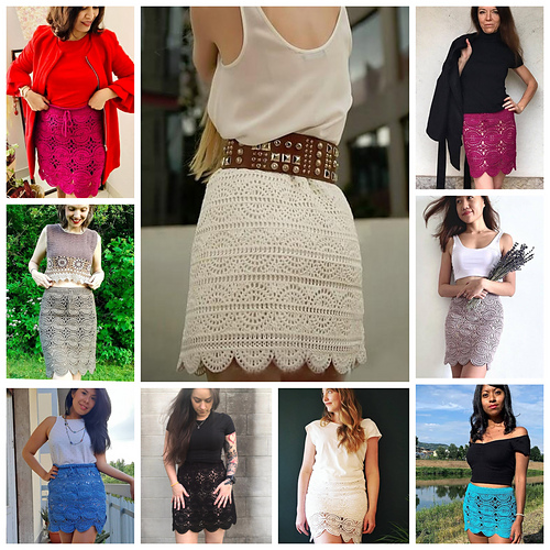 Ravelry: Marvelous Lacy Shells Skirt pattern by ThePoshCrochet