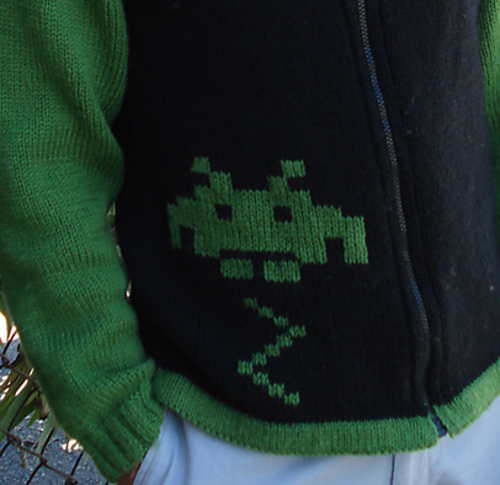 Ravelry: Space Invader Chart pattern by Jesse Loesberg
