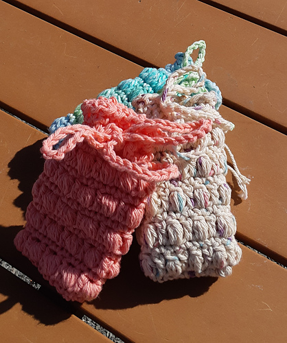 Ravelry: Imagination Soap Sack pattern by Marsha Sparks