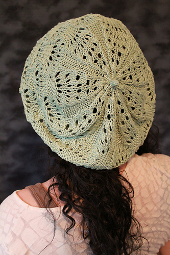 Ravelry: Fairy Lace Beret pattern by Sarah Wilson