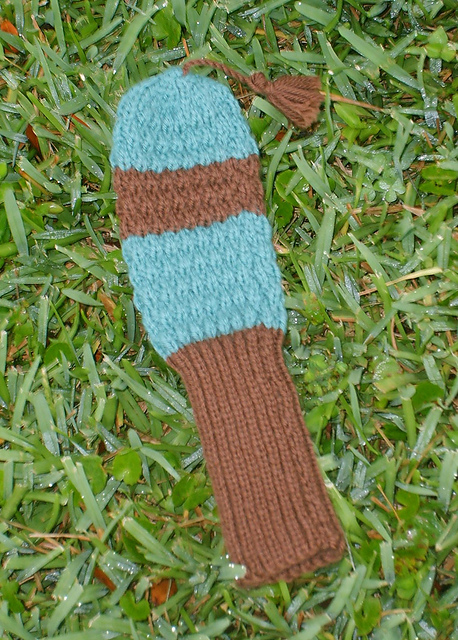 Ravelry: Color Me Stripey Golf Club Covers pattern by Sarah Wilson