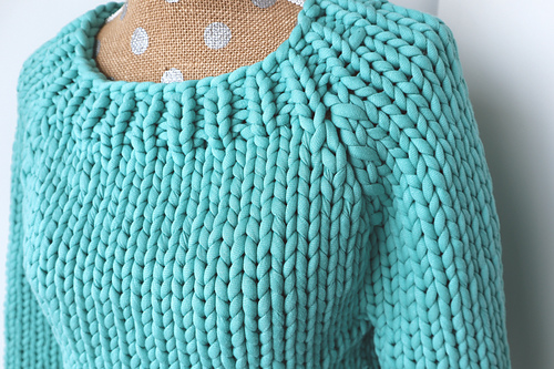 Ravelry: Big Bottom-Up Sweater pattern by Michelle Greenberg