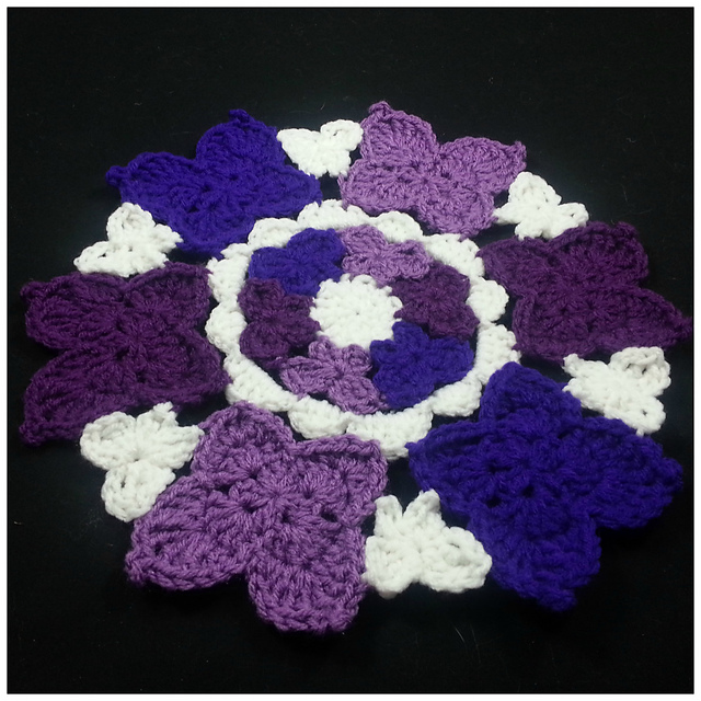 Ravelry: Flying Hope Mandala pattern by The Stitchhikers