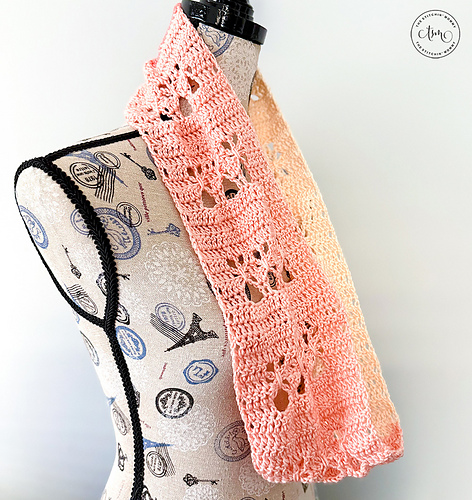 Ravelry: Papillon Infinity Scarf pattern by Amy Ramnarine