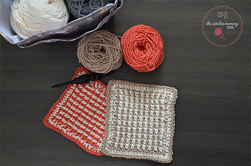 Ravelry: Linen Stitch Dishcloth pattern by Amy Ramnarine