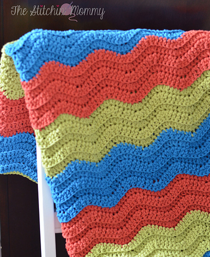 Ravelry: Easy Ripple Blanket pattern by Amy Ramnarine