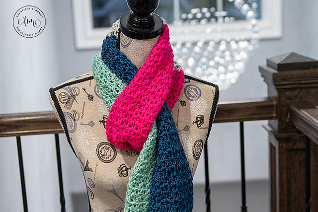 Ravelry: Northern Lights Scarf pattern by Amy Ramnarine