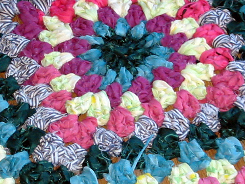 Ravelry: Shabby Chic Vintage Style Granny Square Rag Rug pattern by The ...