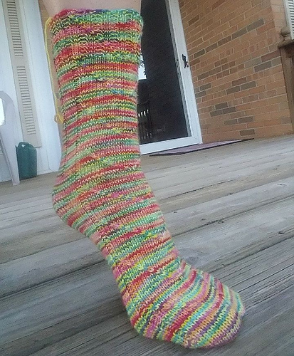 Ravelry: very v socks pattern by Nissa Rudh