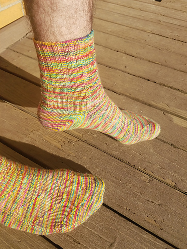 Ravelry: very v socks pattern by Nissa Rudh