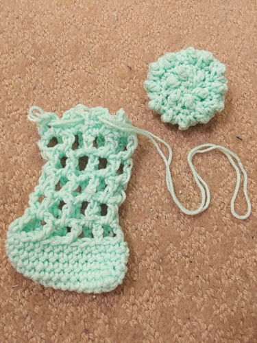 Ravelry: Soap saver and facial scrub pattern by The Turtle Monster