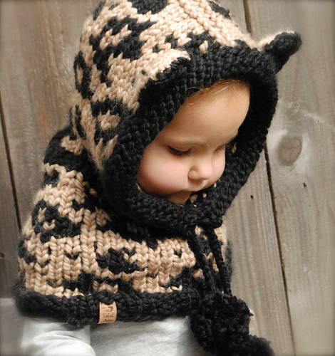 Ravelry: Lexington Leopard Hood pattern by Heidi May