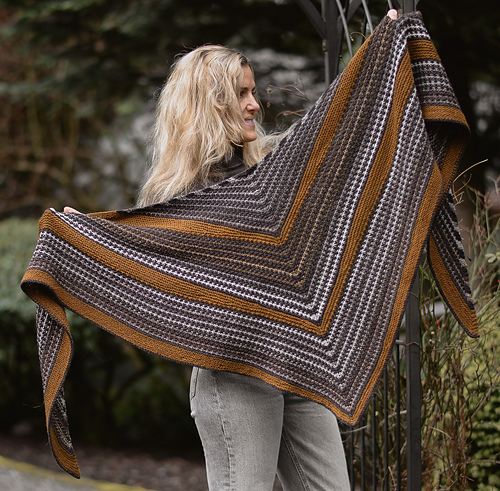 Ravelry: Hawkins Wrap pattern by Heidi May