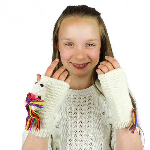 Ravelry: Ulysses Unicorn Mittens pattern by The Yarn Genie