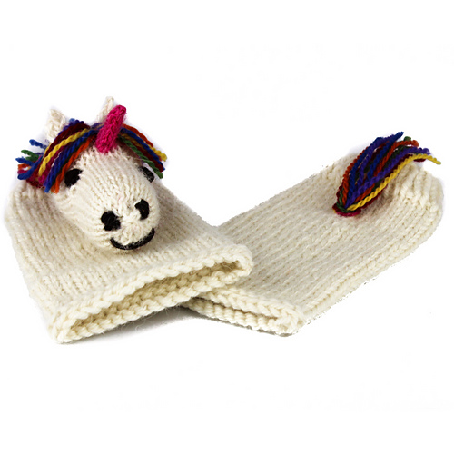 Ravelry: Ulysses Unicorn Mittens pattern by The Yarn Genie