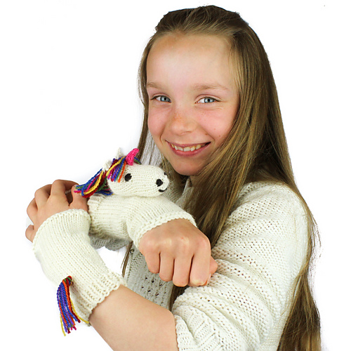 Ravelry: Ulysses Unicorn Mittens pattern by The Yarn Genie