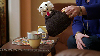 Ravelry: Michael Tea Higgins Tea Cosy pattern by Yvonne McElhinney