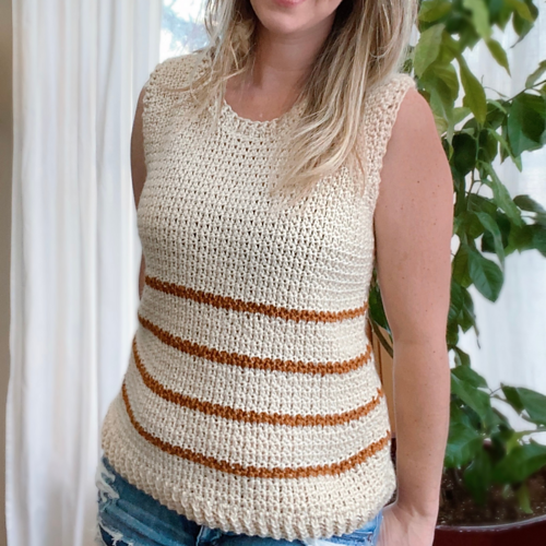 Ravelry: Wander Sweater Tank Top pattern by The Knotted Nest