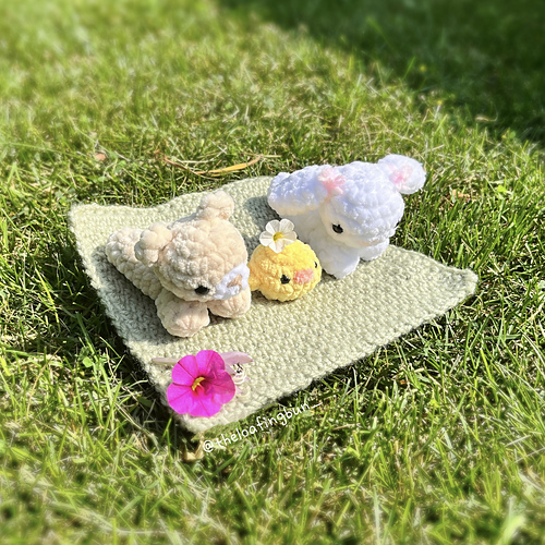 Ravelry: 2-in-1 bear and rabbit pattern by Theloafingbun