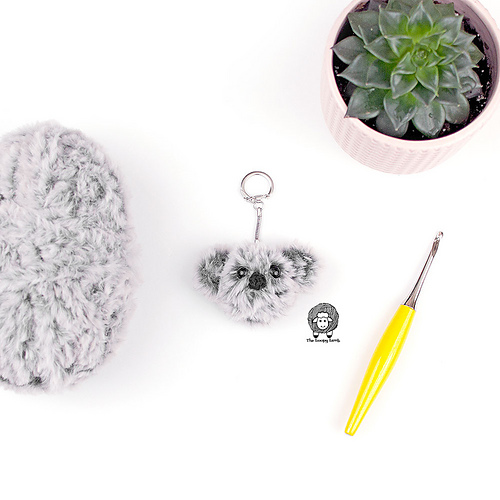 Ravelry: Crochet Koala Keychain pattern by Ashley Parker