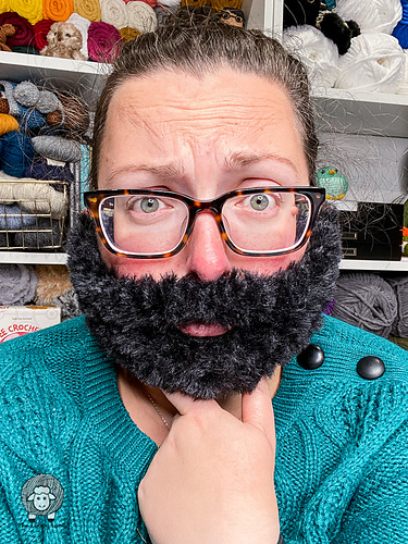 Ravelry: Quick & Easy Crochet Beard pattern by Ashley Parker