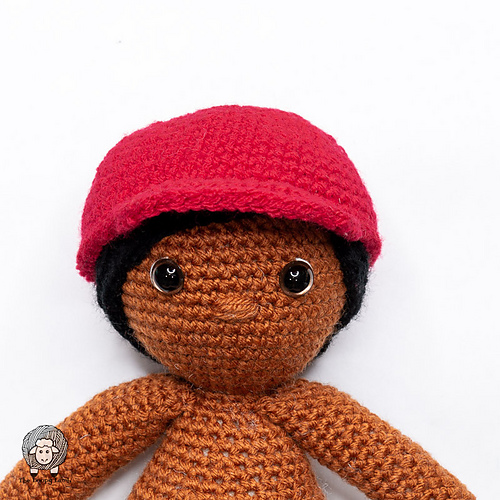 Ravelry: Crochet Doll Baseball Hat pattern by Ashley Parker